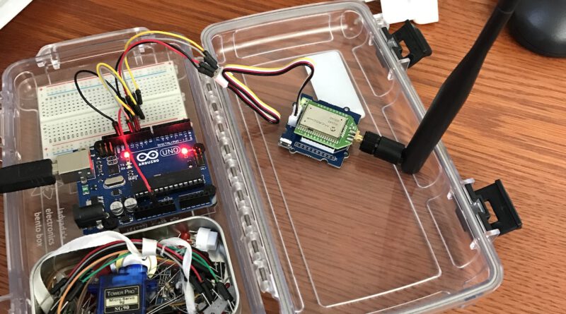 Arduino communicatie met een RN2483 LoRaWAN module aan The Things ...